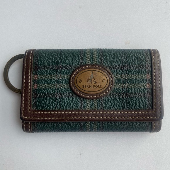 bean pole | Bags | Vintage Bean Pole Leather Key Holder Wallet Swiss ...